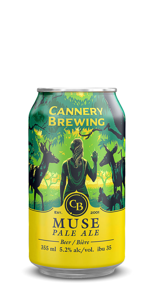 Muse Pale Ale 6 pack (355ml cans) – Cannery Brewing Co. Muse Pale Ale 6 pack (355ml cans) – Cannery Brewing Co.