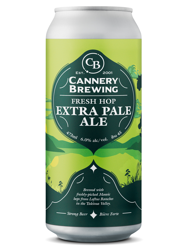 Fresh Hop Extra Pale Ale 4 pack (473ml cans) – Cannery Brewing Co.